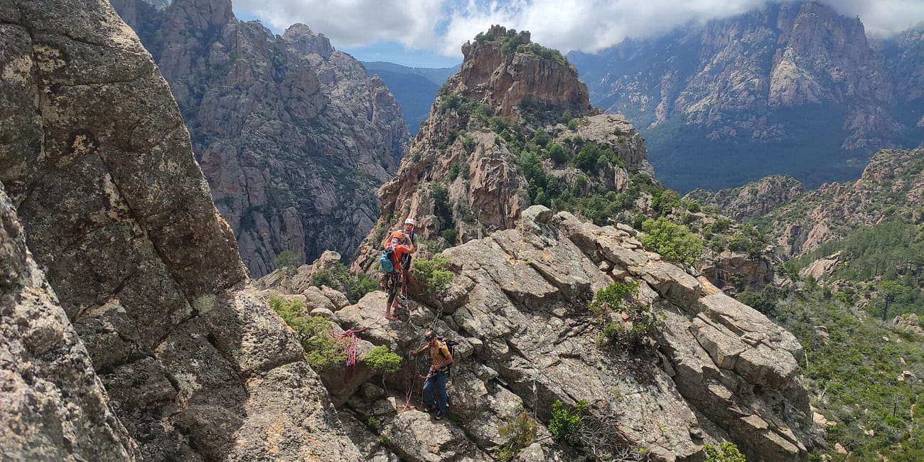 Stage Grande Voie Escalade à Bavella | Esprit de Cordée